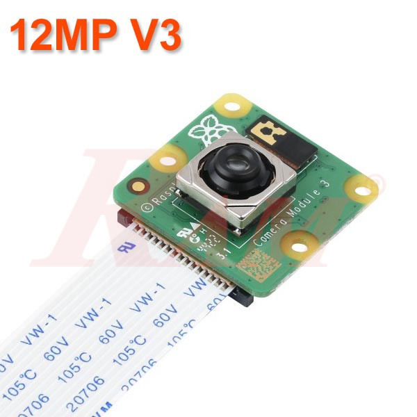 Raspberry Pi Camera Module V3 Official 12 MP and Autofocus IMX708 ...